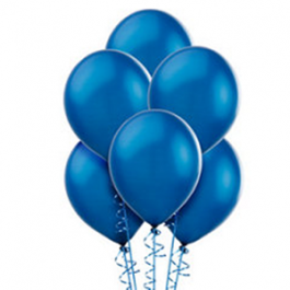 blue balloons